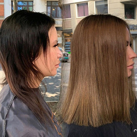 Hair Filler Before & After - Great Lengths Australia & New Zealand