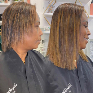 Hair Filler Before & After - Great Lengths Australia & New Zealand