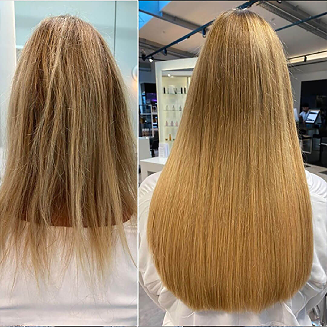 Hair Breakage Before & After - Great Lengths Australia & New Zealand